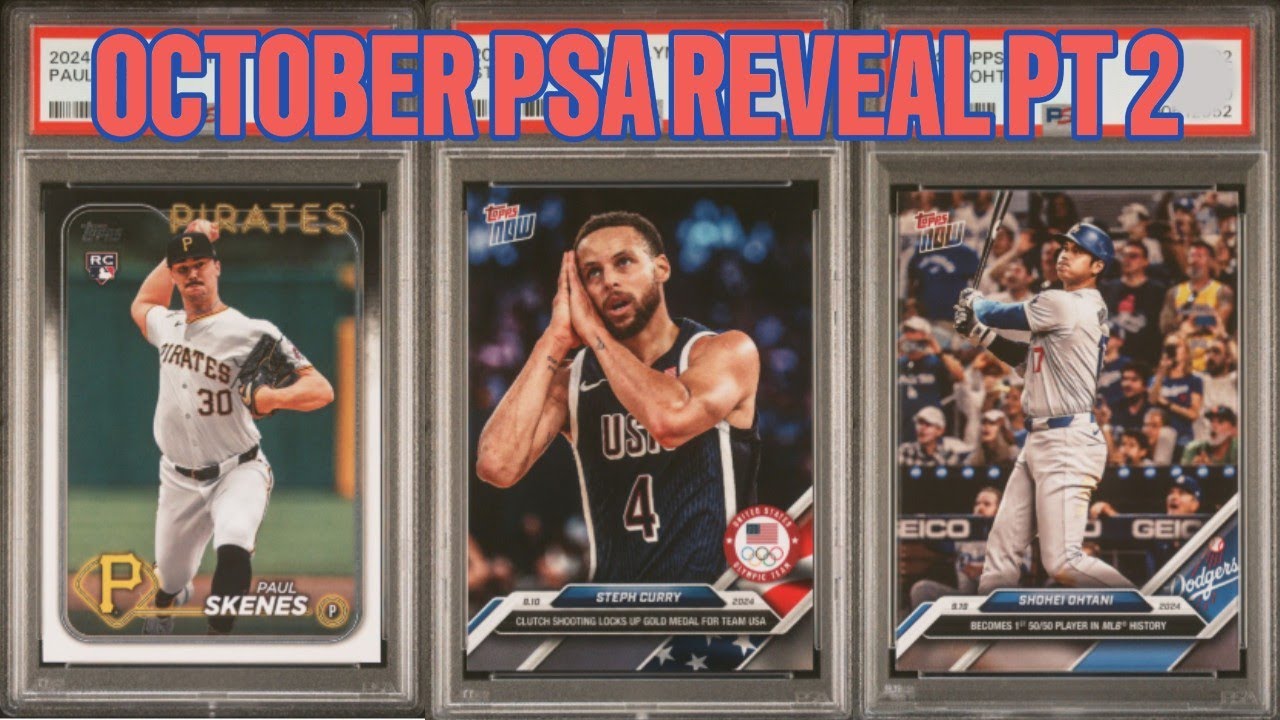 OCTOBER PSA REVEAL PART 2!! - YouTube