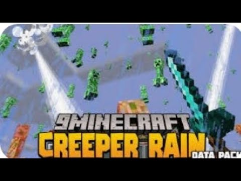 Creeper Rain In Minecraft || Minecraft Gameplay #26 - YouTube