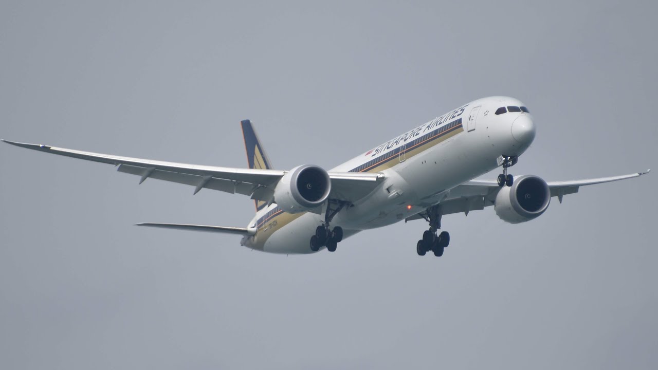 IFS Aviation5888H Real Footage: Boeing B787-10 Dreamliner on Final ...