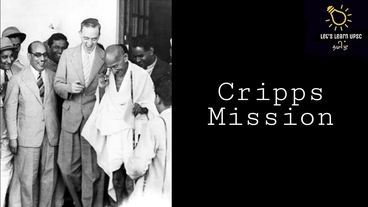 Cripps Mission | Modern History | Let's Learn UPSC | Muthu - YouTube