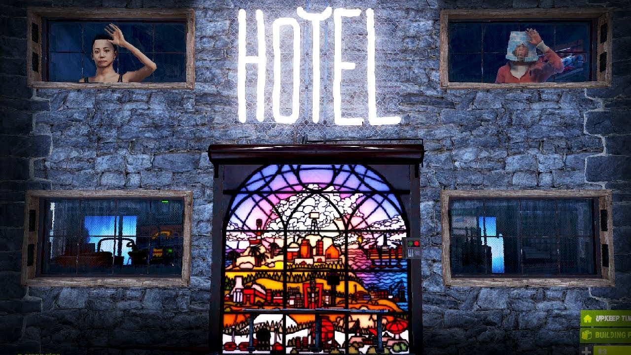 Я ПОСТРОИЛ ОТЕЛЬ в RUST... - YouTube