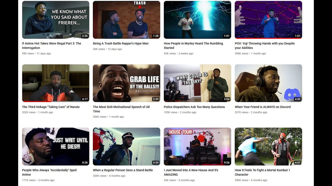 My review of YouTube Channels I watch. - Cilvanis - YouTube