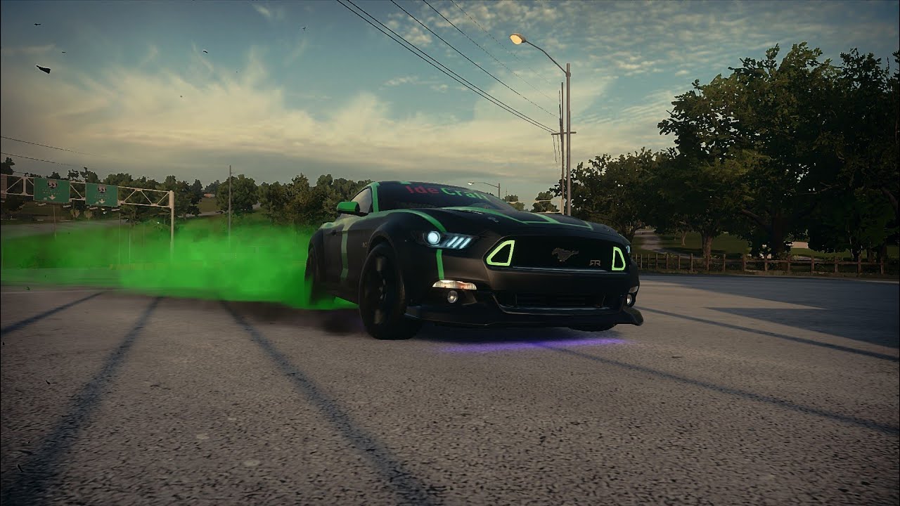 NFS Heat mit dem Ford Mustang GT - YouTube