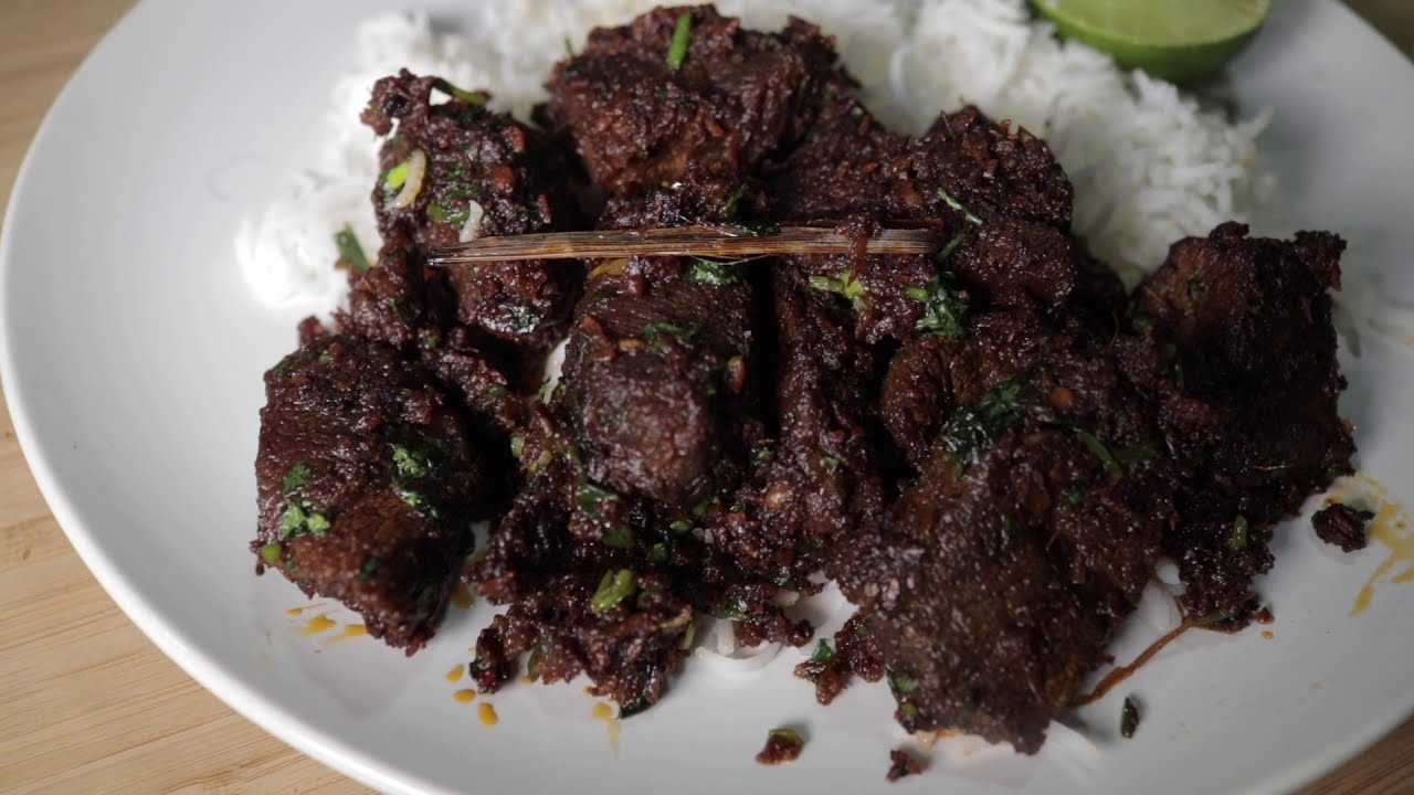 হরিণের মাংস ভুনা।Deer/Venison Rendang. - YouTube