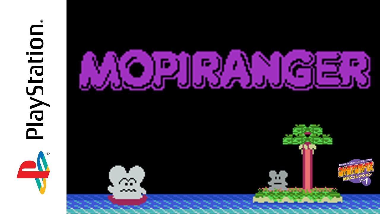 [PSX] Konami Antiques: MSX Collection Vol. 1: Mopi Ranger (1997 ...
