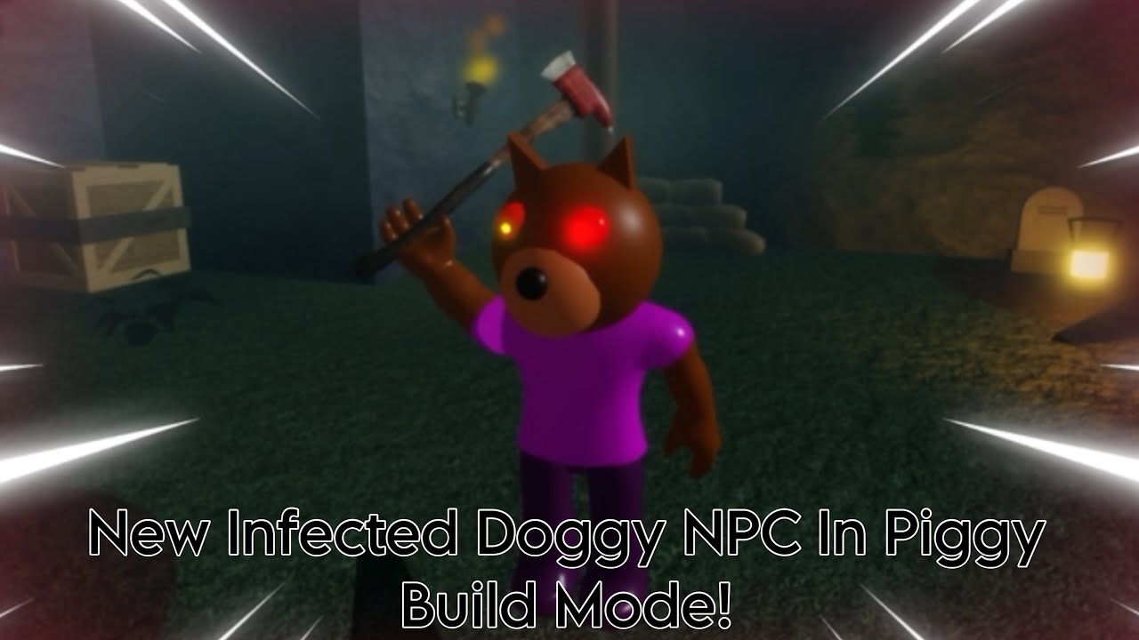New Infected Doggy NPC In Roblox Piggy Build Mode! - YouTube