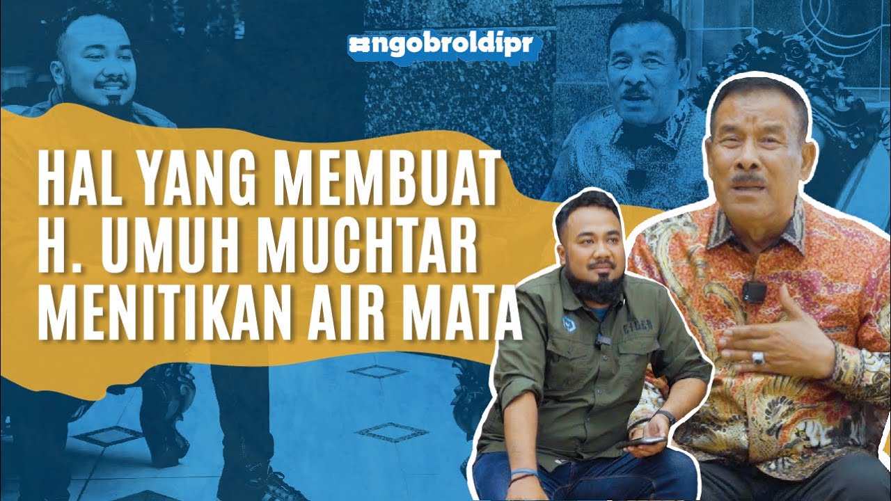 #ngobroldipr Eps 45: Kisah Inspiratif H. Umuh Muchtar, Persib dan Keluarga Part 3 - YouTube