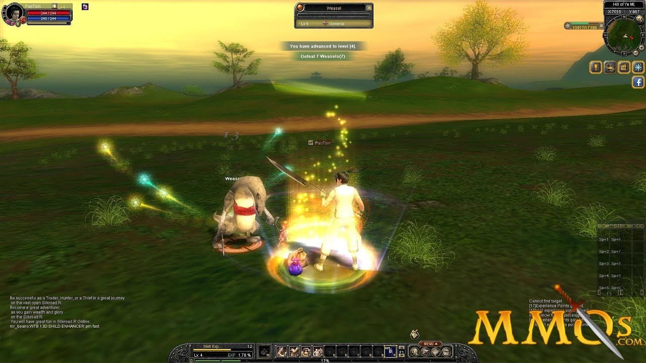 SILKROAD ONLINE XIAN BOW PURE INT SRO GLOBAL LECIMY - YouTube