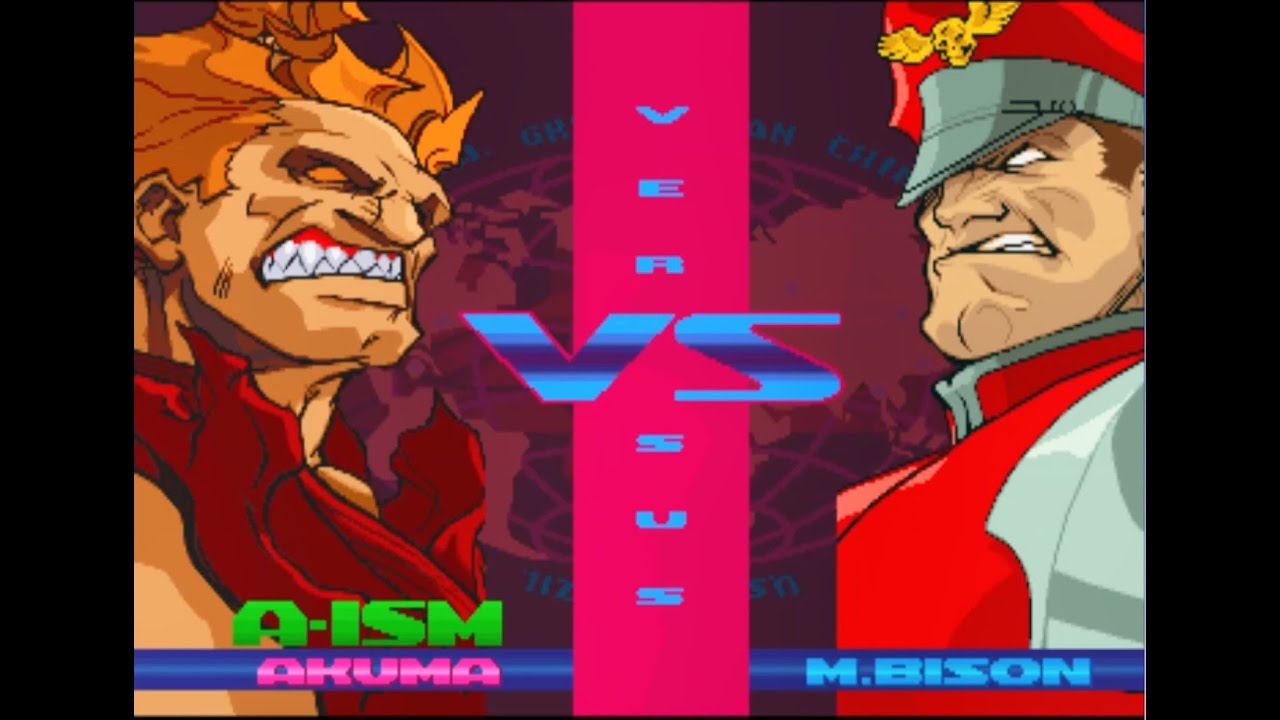 AKUMA VS BISON - STREET FIGHTER ALPHA 3 - YouTube