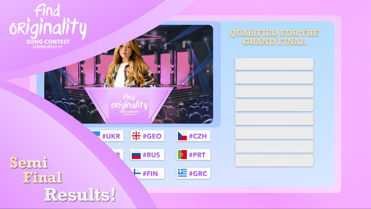 Find Originality 01 🇬🇧 | Semi Final (Results) - YouTube