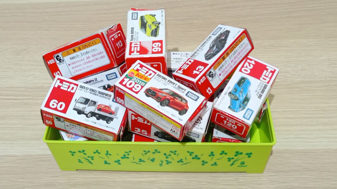 Unboxing TOMICA from the BOX | TOMICA CARS - YouTube