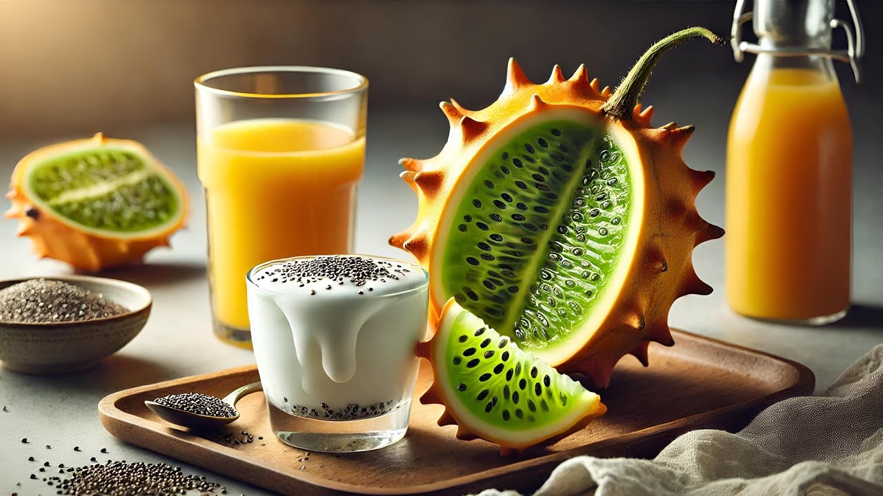 Le kiwano recette, c'est magique! - YouTube