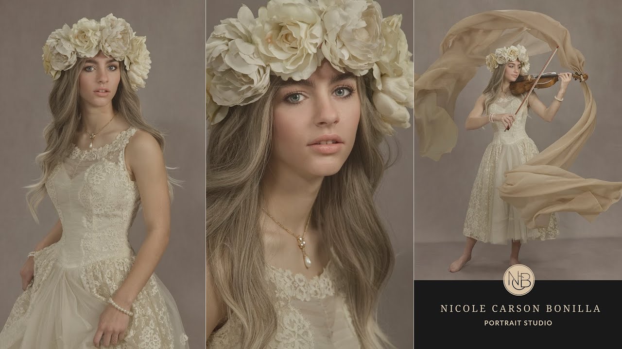 Vanity Fair Style Lighting | Fine Art Photoshoot | Behind the Scenes ...