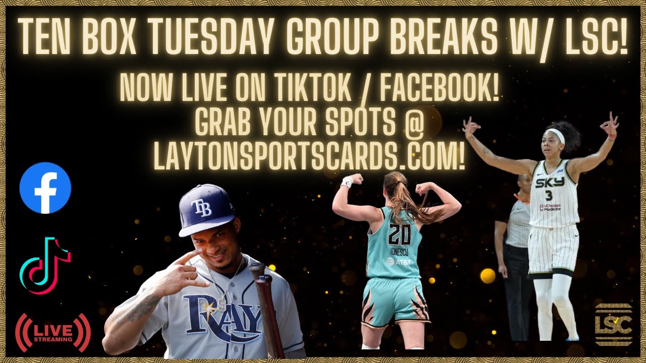 Ten Box Tuesday Group Breaks & Personals w/ LSC! - YouTube