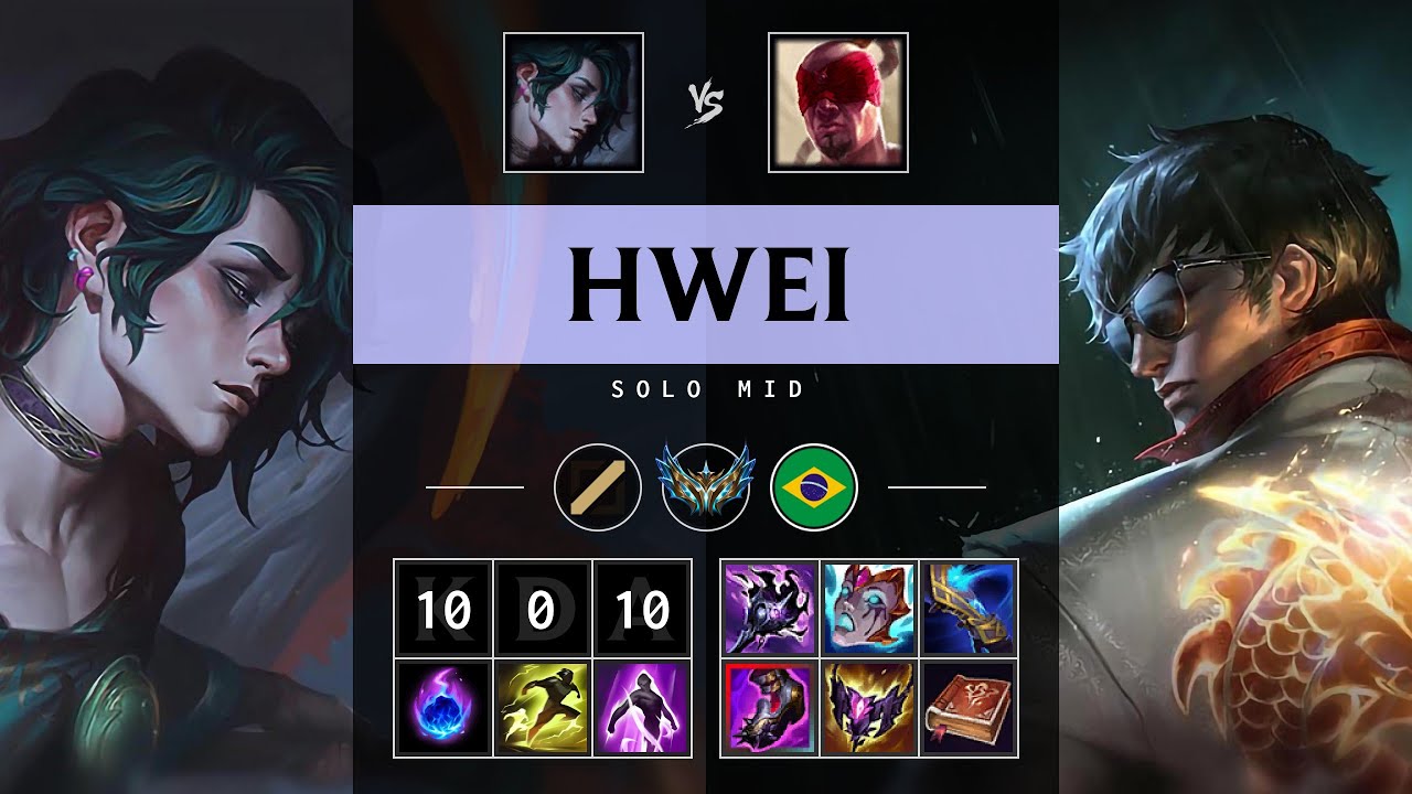Hwei Mid vs Lee Sin - BR Challenger Patch 25.S1.2 - YouTube