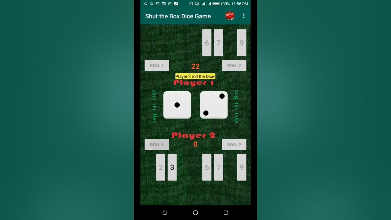 How to play Shut-the-Box-Game - YouTube