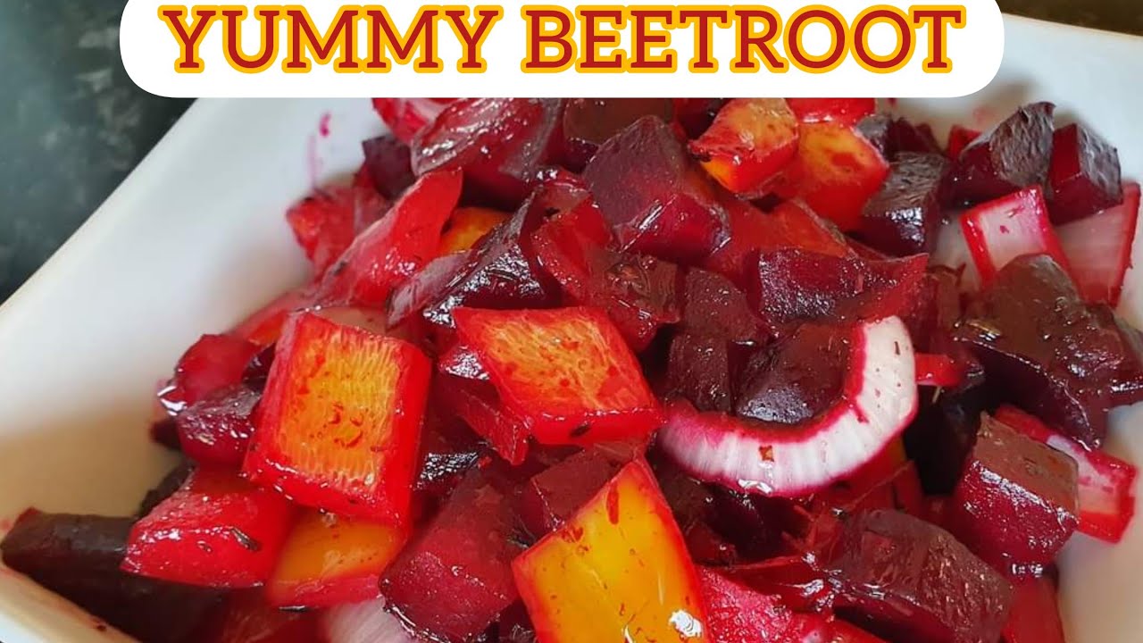 HOW I PREPARE BEETROOT, TRY IT, YOU WILL LOVE IT ️ 🤤😋 AND LESS MESS TOO ...