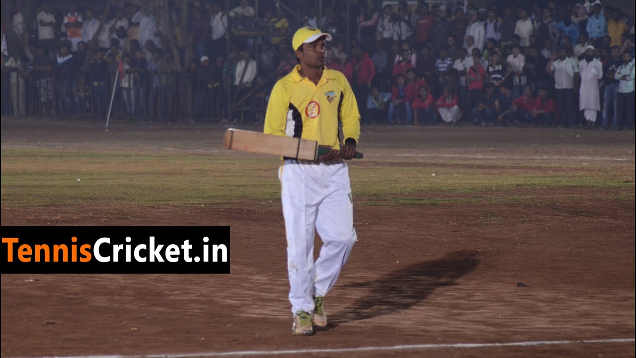 Krishna Satpute Batting in Nagarsevak Chashak 2015, Thane - YouTube