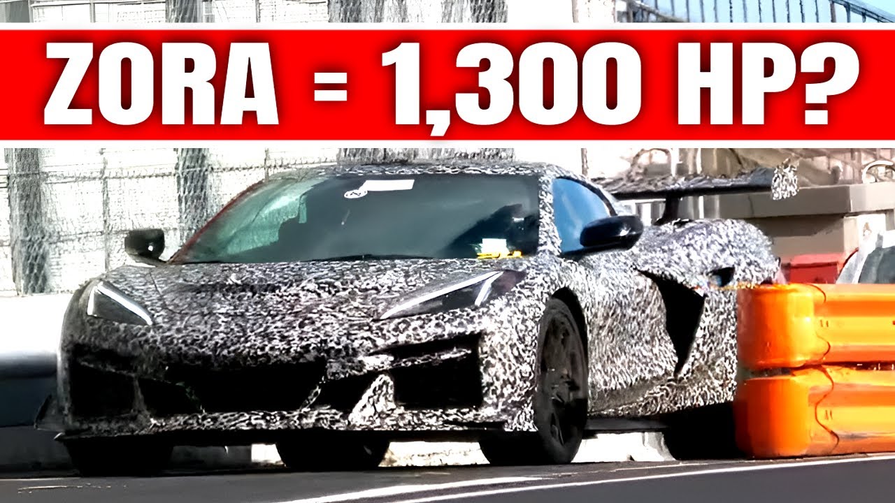 Corvette Zora Prototype Spied Testing: Nearly 1,300 HP Hybrid Beast ...