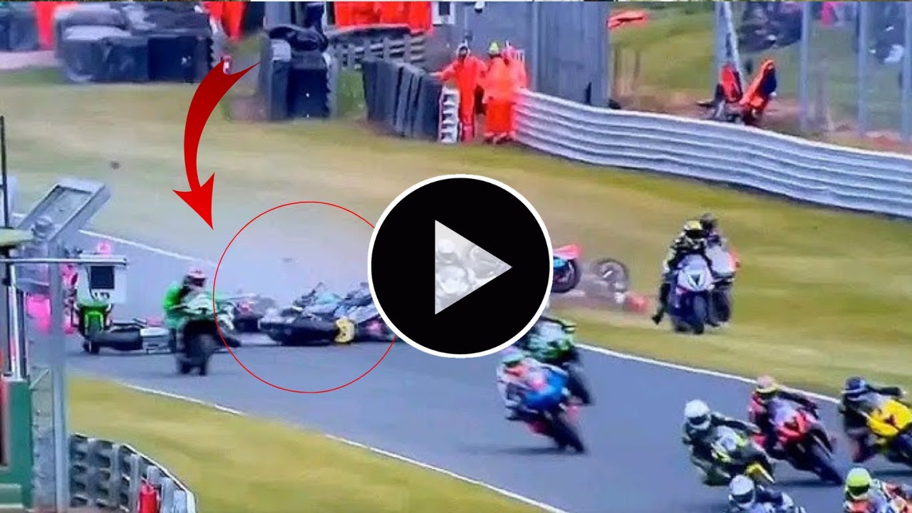 oulton park crash | british supersport championship race crash | BSB ...