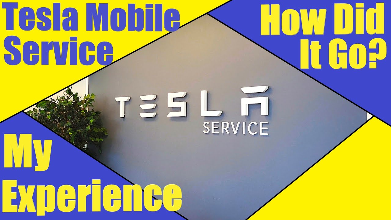 My Tesla Mobile Service Experience | Attempting To Fix The Wind Noise ...