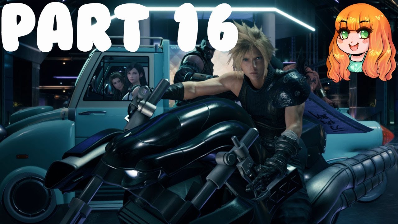Lets Escape The Shinra Building! Final Fantasy 7 Remake Part 16 ...