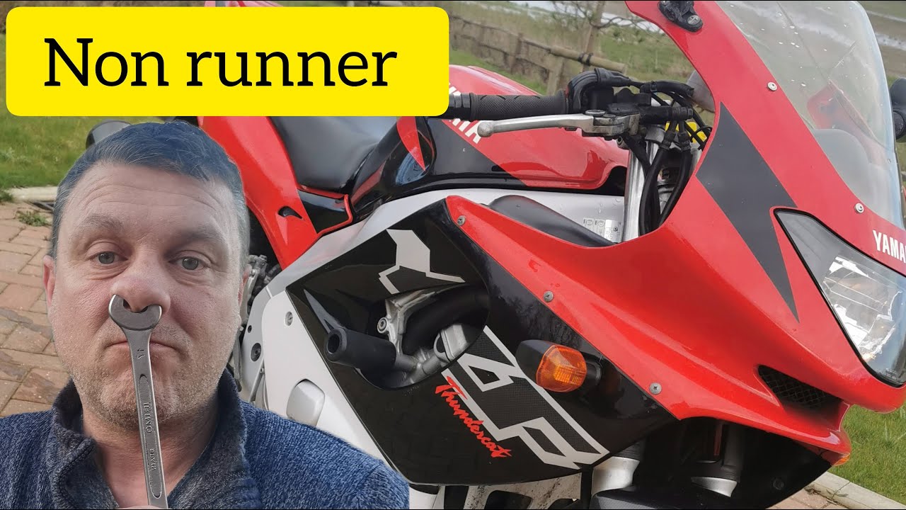 YAMAHA YZF600R THUNDERCAT 1998, NON RUNNER - YouTube