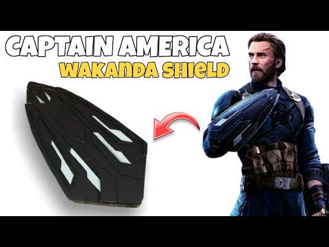 how to make captain america wakanda shield with cardboard | Captain ...