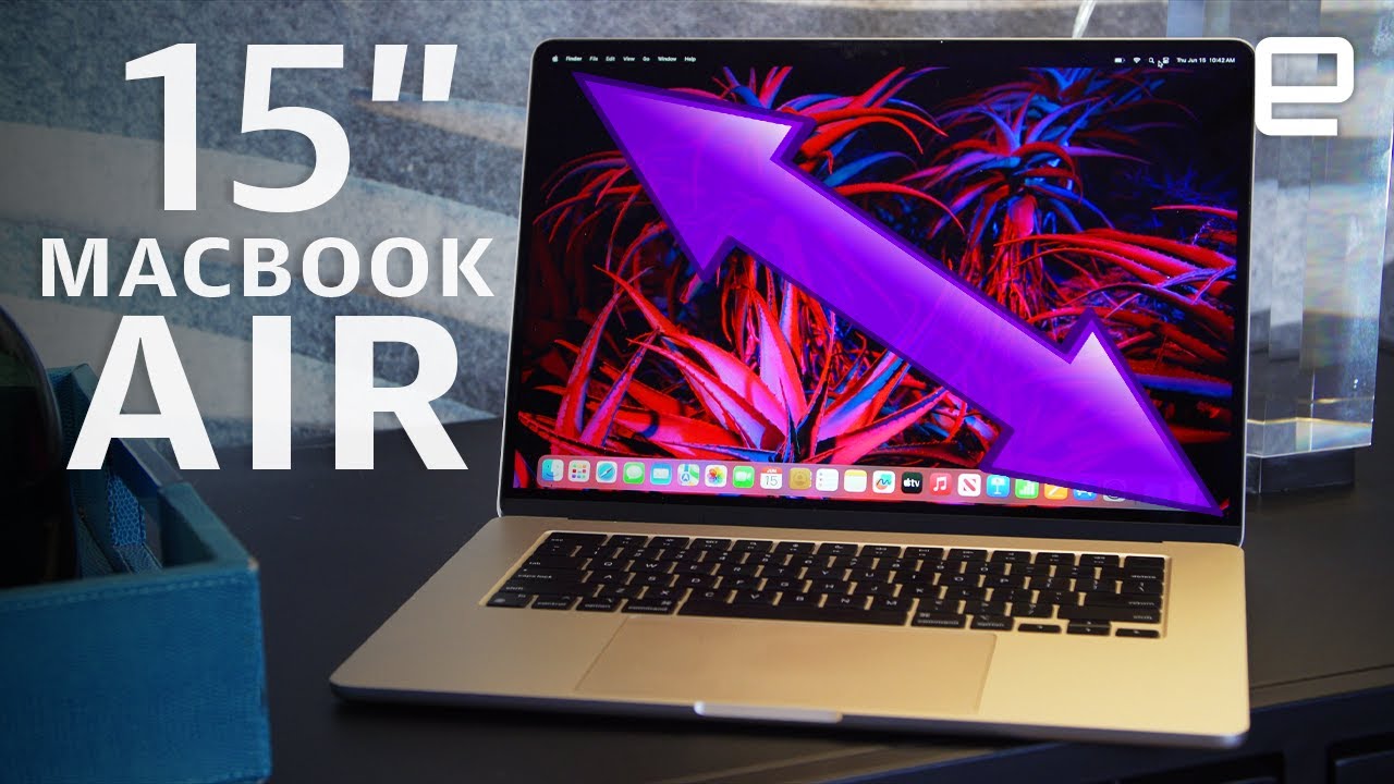 Apple MacBook Air's 15-inch screen makes a surprising difference - YouTube