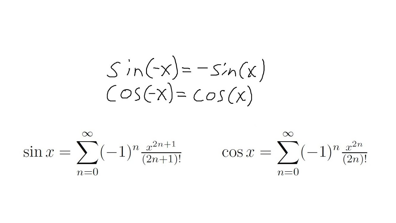 Why Sin x sin x And Cos x cos x Part 3 YouTube