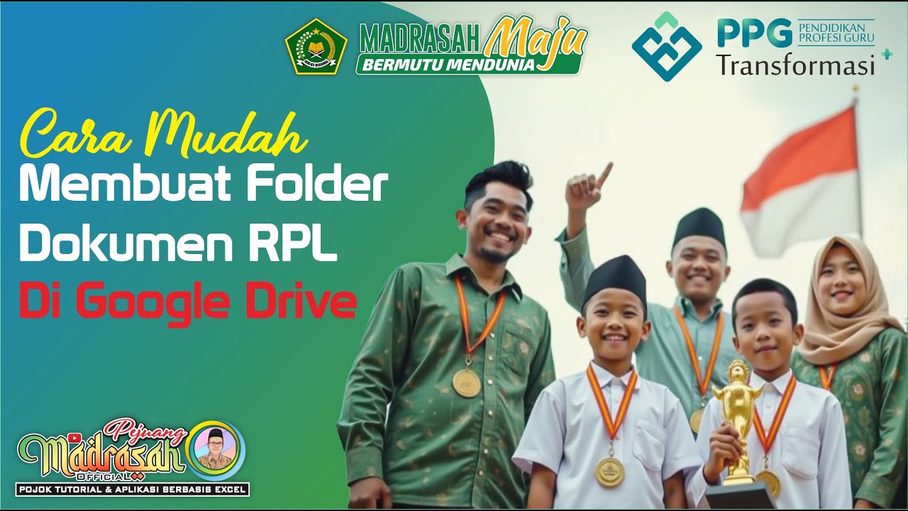 Cara Membuat Folder Dokumen RPL di Google Drive - YouTube