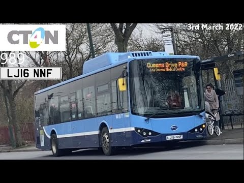 CT4N: 989 on Medilink | BYD K9UR | (UK Bus Joyride #41) - YouTube