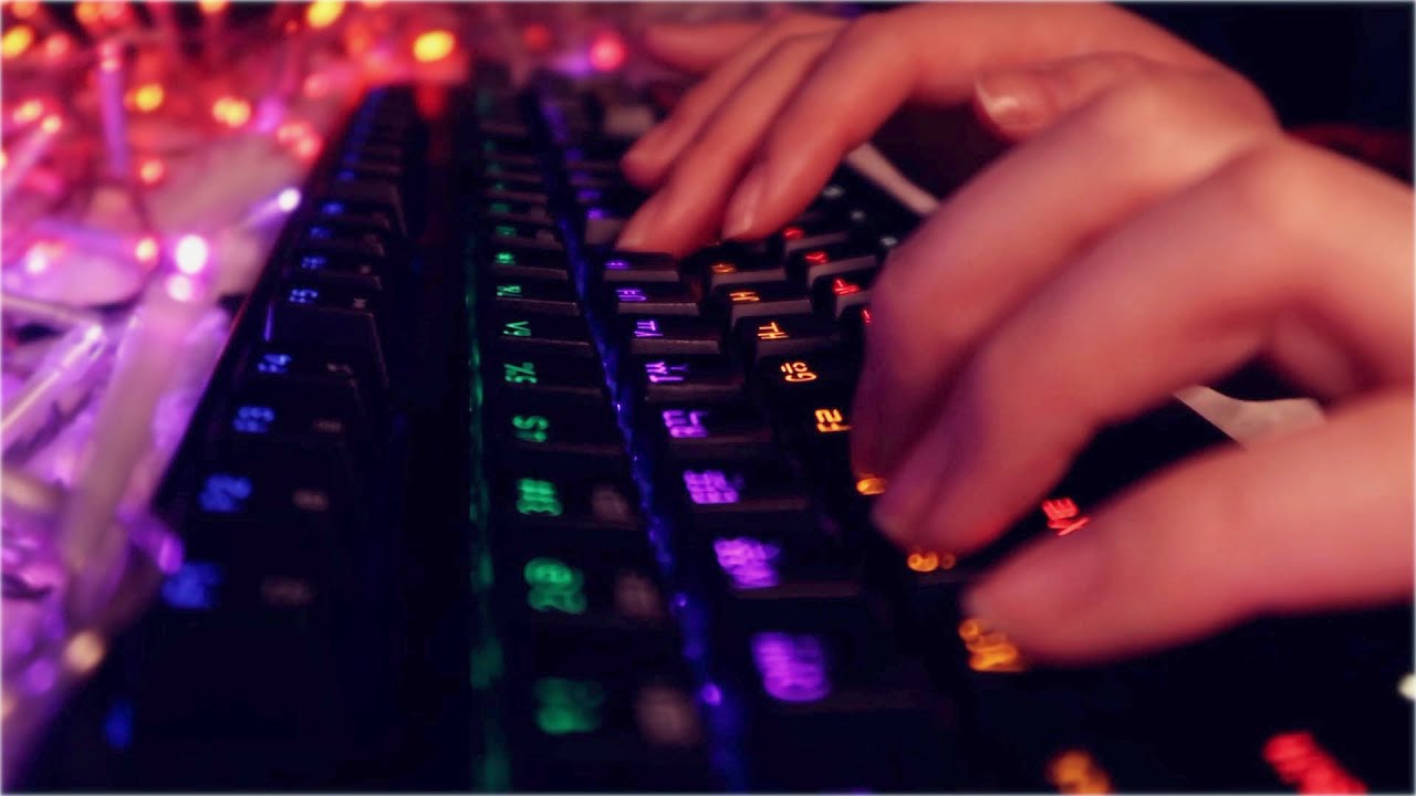 ASMR Clicky Mechanical Keyboard Typing Sounds⌨️for Sleep😪No Talking ...
