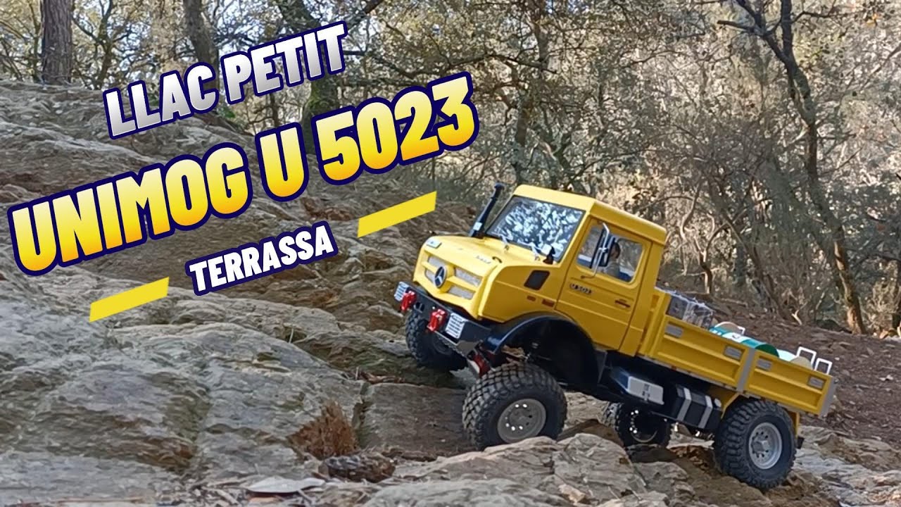RC CRAWLER UNIMOG U5023 1/10 4x4 Off Road - Ruta Llac petit (Terrassa ...