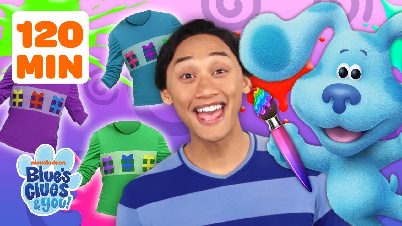 120 MINUTES of Guess The Missing Color Games! 🎨 w/ Blue & Josh | Blue's ...