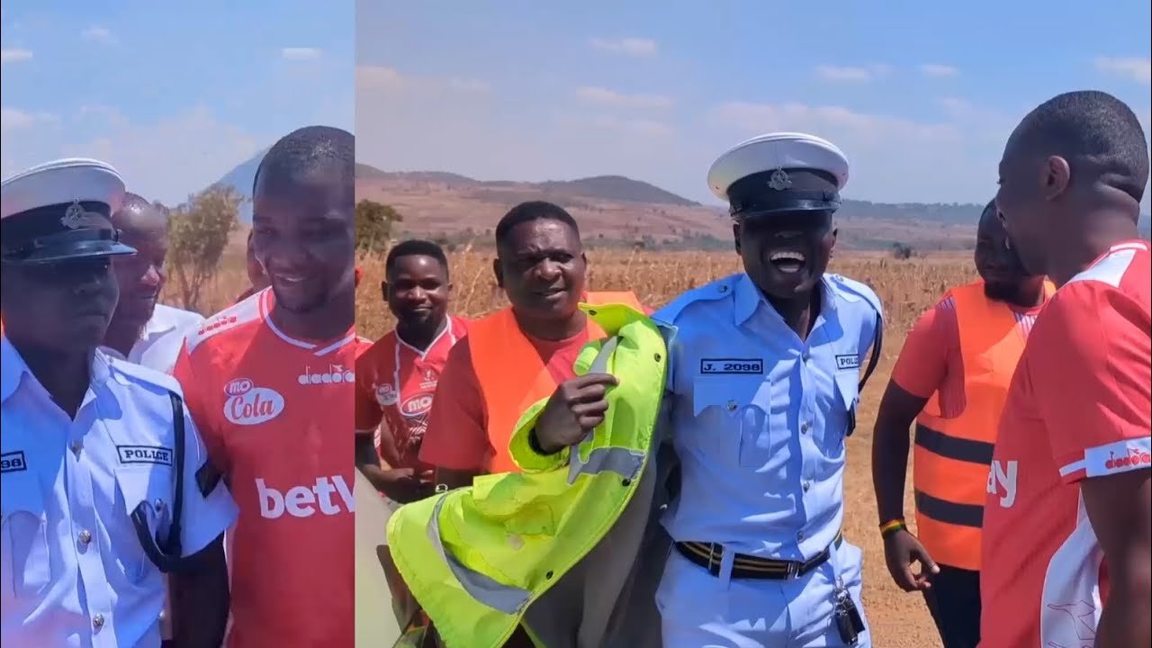 ASKARI TRAFIKI WALIVYOMSIMAMISHA MSEMAJI WA SIMBA WAPIGE NAYE PICHA ...