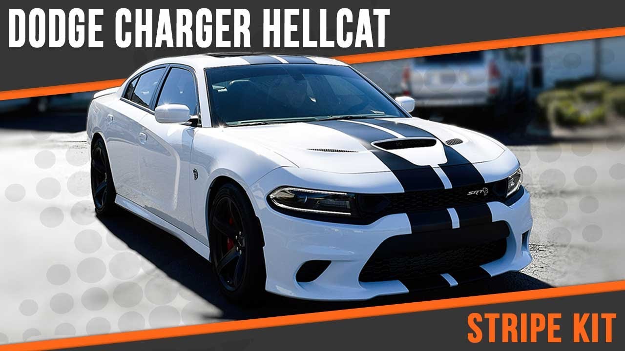 2021 Dodge Charger Hellcat - Stripe Kit - YouTube
