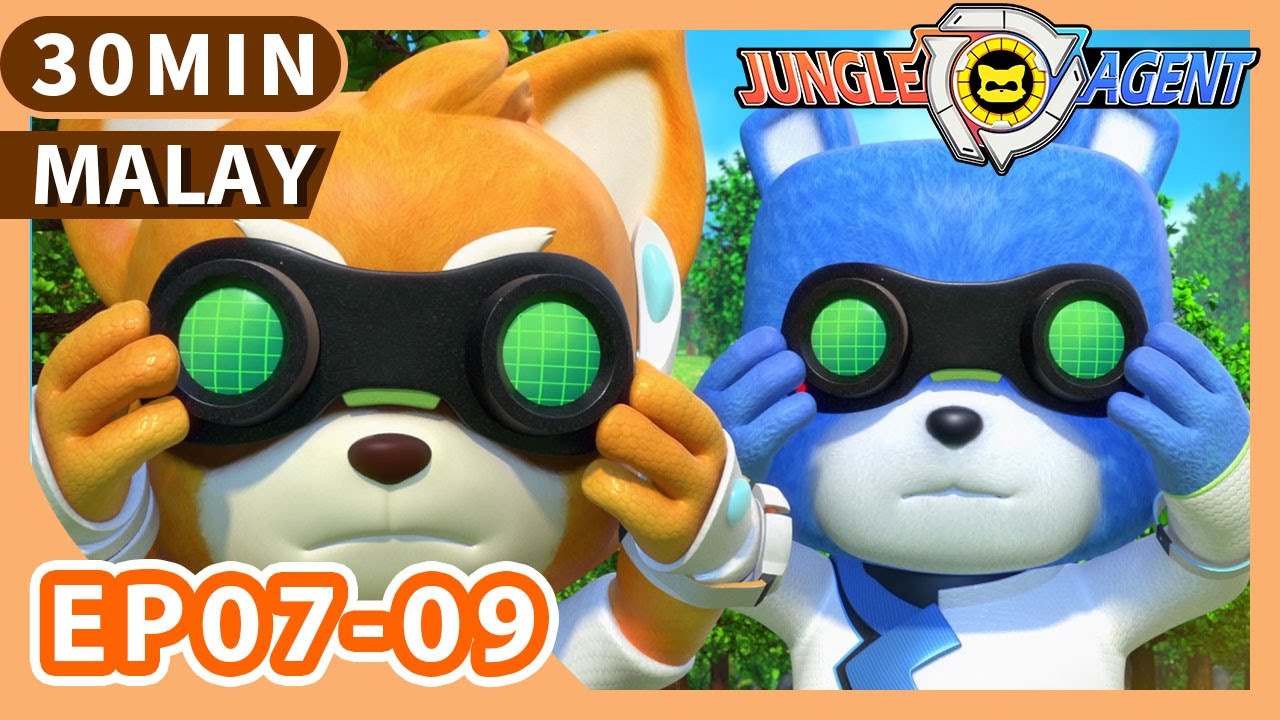 Jungle Agent(Versi Melayu)【EP07-09】| 30 Min | Full Episodes | Cartoons ...