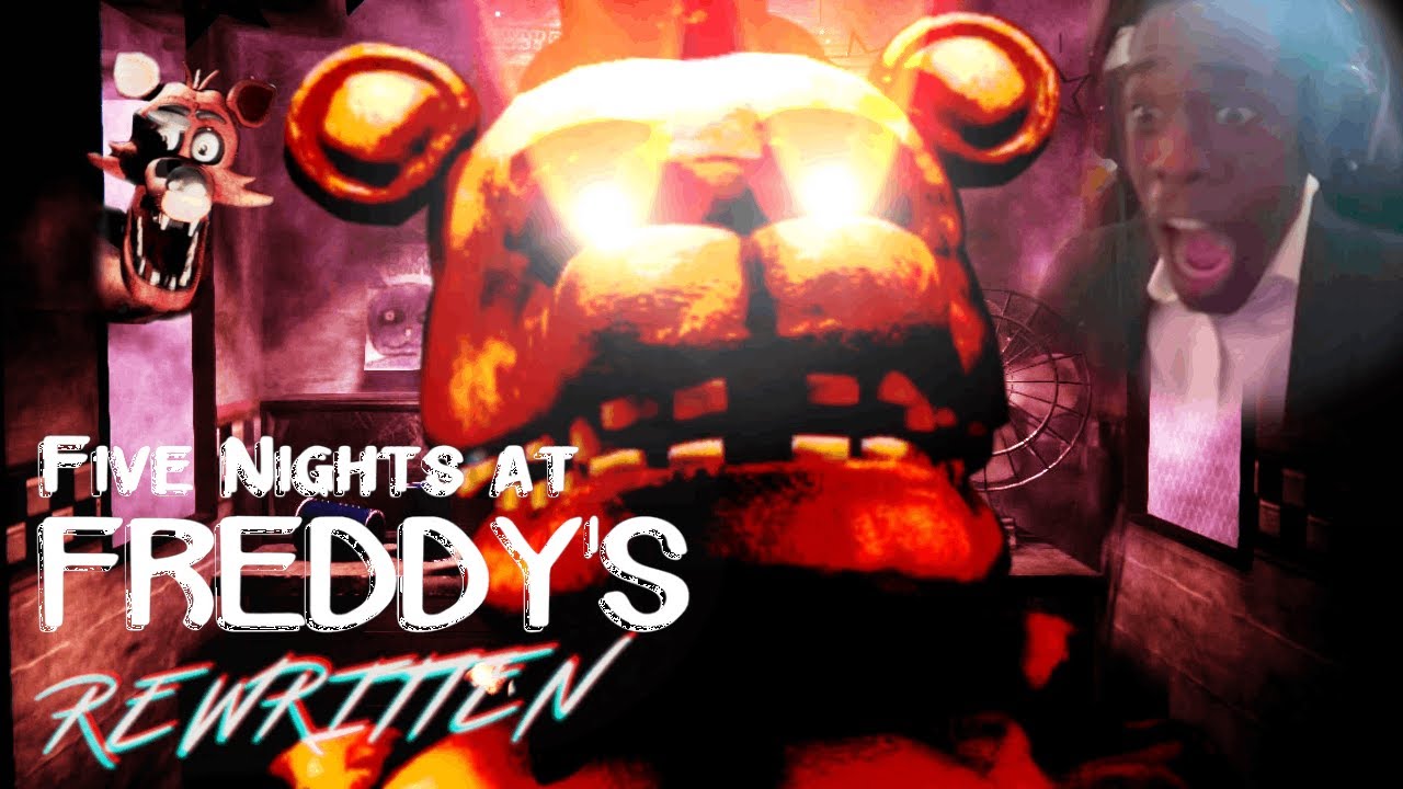 Golden Freddy is CRAZY SCARY | FNAF Rewritten Part 2 - YouTube