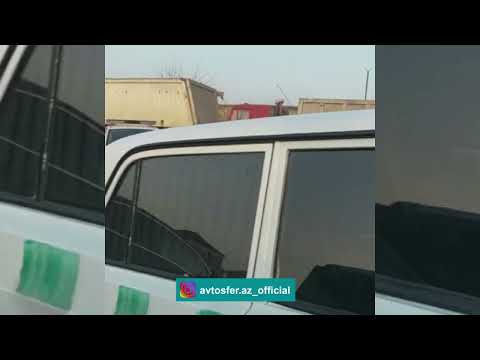 Yol polisi bu avtomobili cərimə meydançasına saldı