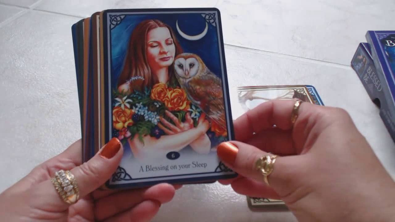 Traceyhd's Review Of The Blessed Be Cards Oracle Deck - YouTube