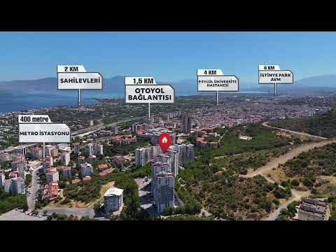 NARLIDERE HUZUR MAHALLESİ'NDE SATILIK 4+1 DAİRE