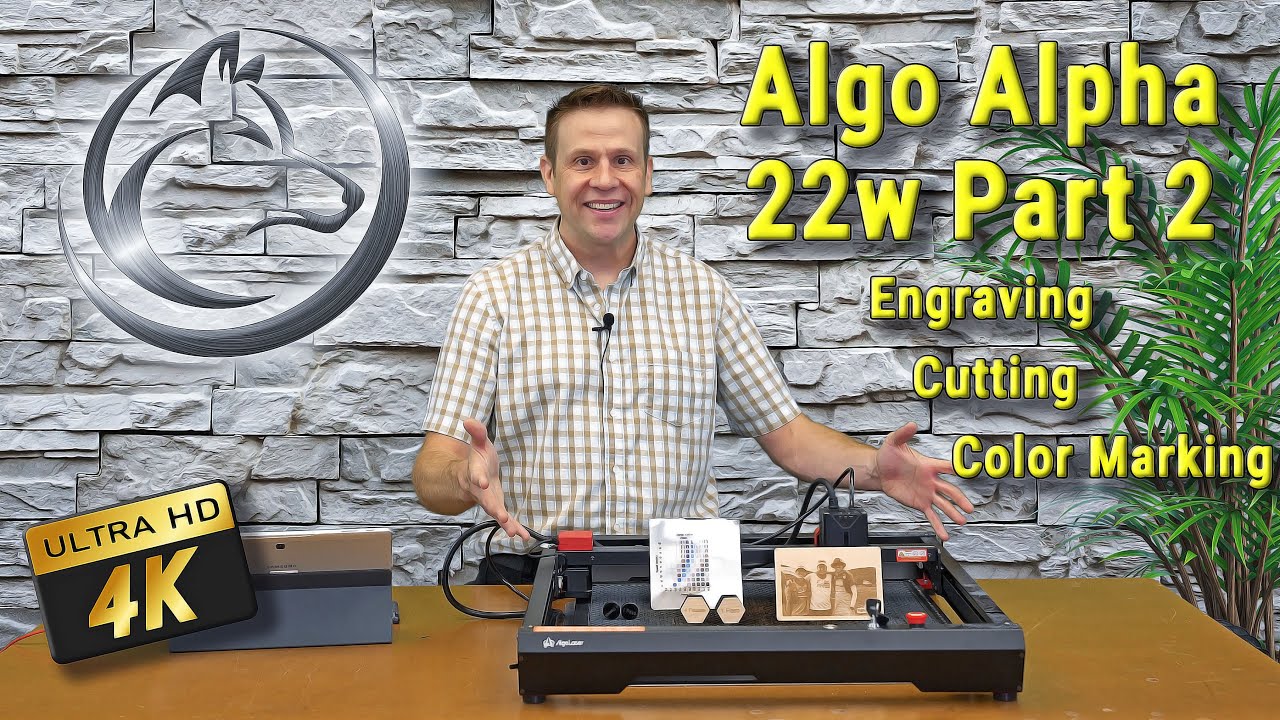 High-Precision Engraving and Cutting--AlgoLaser Alpha 22W discovering ...