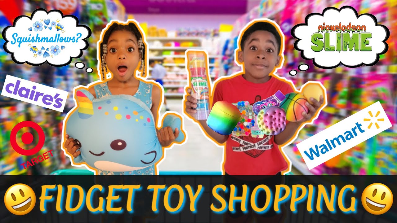 FIDGET TOY SHOPPING FOR SLIME AND SQUISHMALLOWS AT TARGET #Fidgets # ...