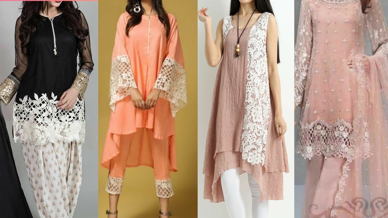 Latest Cut work Design on plain suit | Cut Work Suit Designs | #Cutwork ...