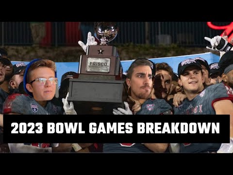 2023 Bowl Games Breakdown Pt. 1 - YouTube