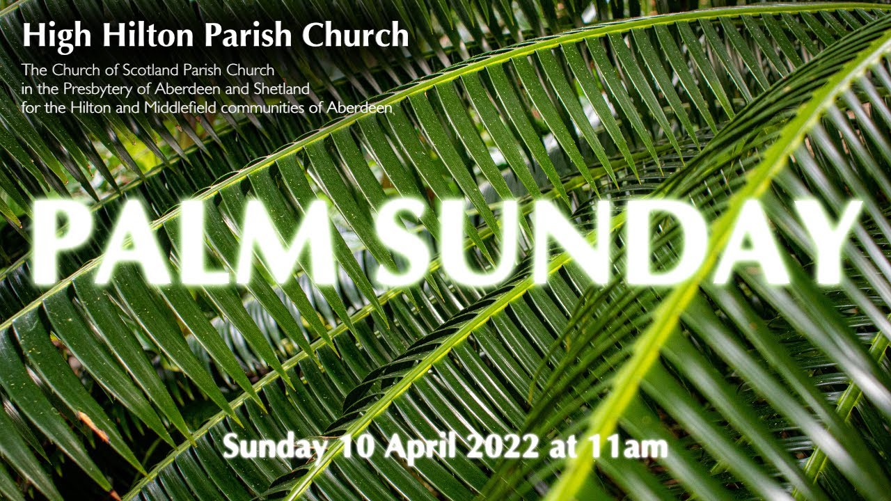 10 April 2022, 11am, Sunday Service, led by Rev Hutton Steel, Minister ...