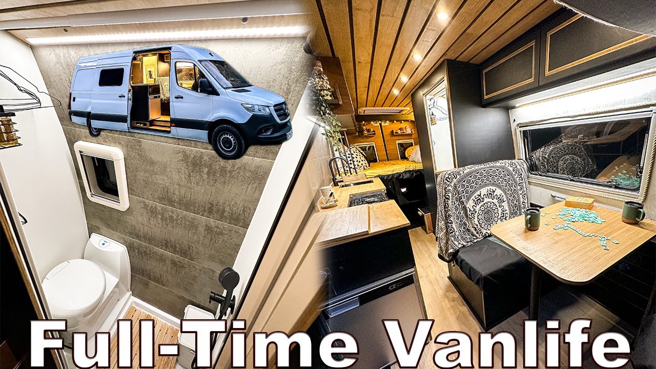 Custom Built Sprinter Van for Full Time Vanlife Quick Tour - YouTube