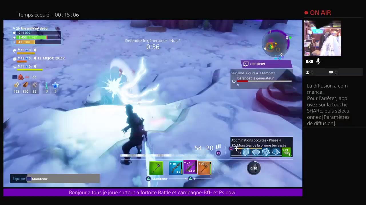 Bienvenu en direct de lcyril29 fortnite,BF1,PS Now - YouTube