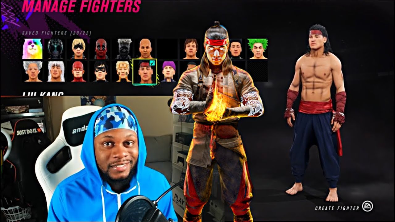 Making Liu Kang 🔥🐉 in UFC 4 !! (CAF BUILD) - YouTube